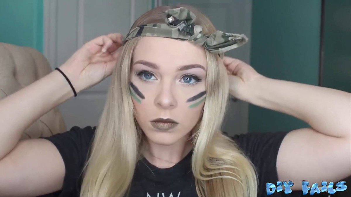 Army Girl Makeup