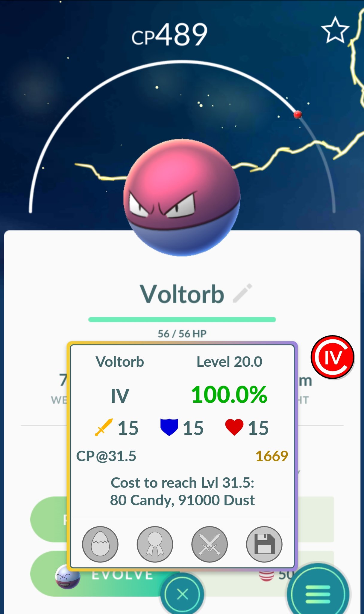 Electrode Evolution Pokemon