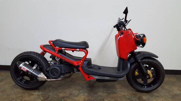 Honda Ruckus Stretched And Lowered