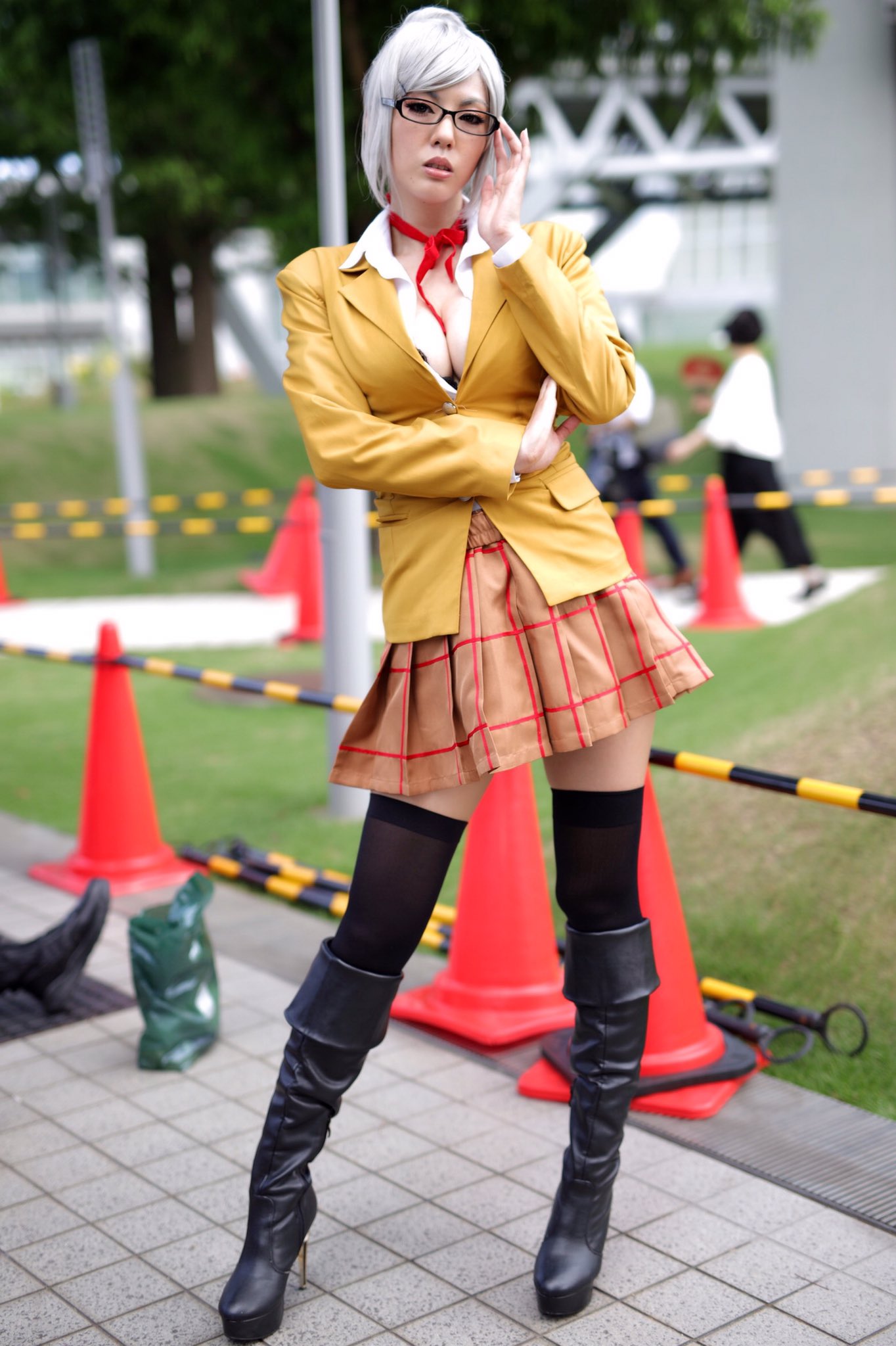 たいせー on Twitter: "2017/8/13 コミケ3日目 監獄学園 副会長 砂月馨さん(@0316kei ) カッコいい！！撮影ありがとうございました😇 #c92コスプレ#夏コミ ...