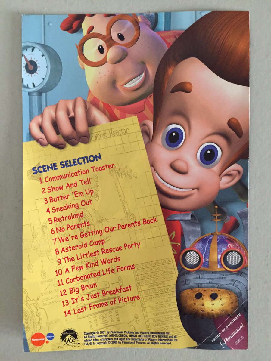 Jimmy Neutron Dvd Menu