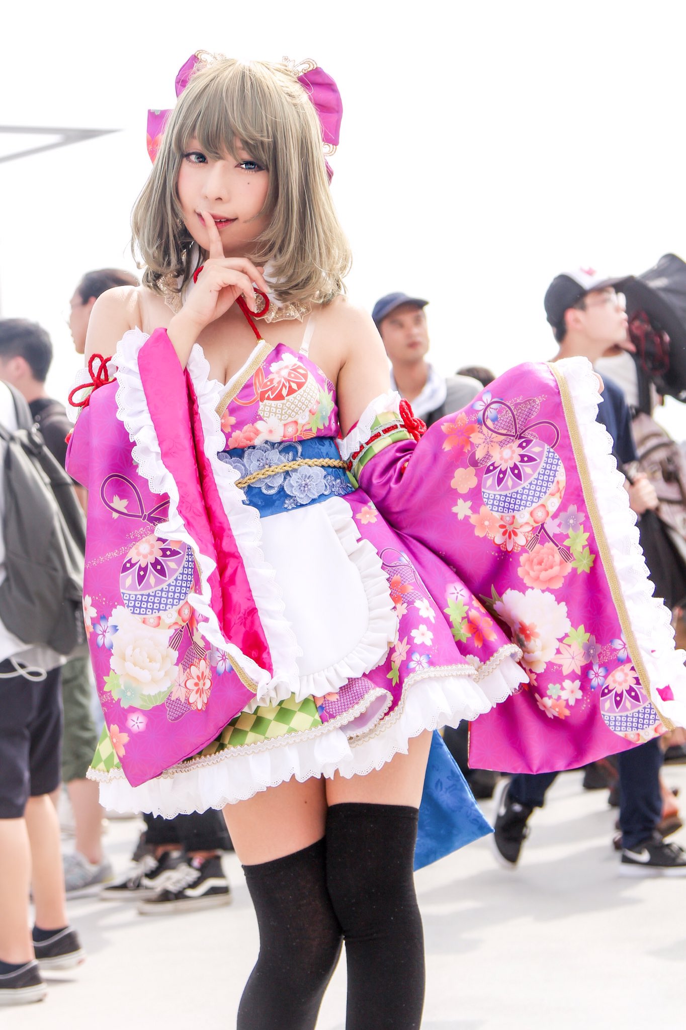 一六 on Twitter: "【コスプレ写真・8/13・C92 3日目】 アイドルマスターシンデレラガールズ [優艶の花尽くし]＋高垣楓 宮本彩希さん@saki_miyamoto 撮影させて ...