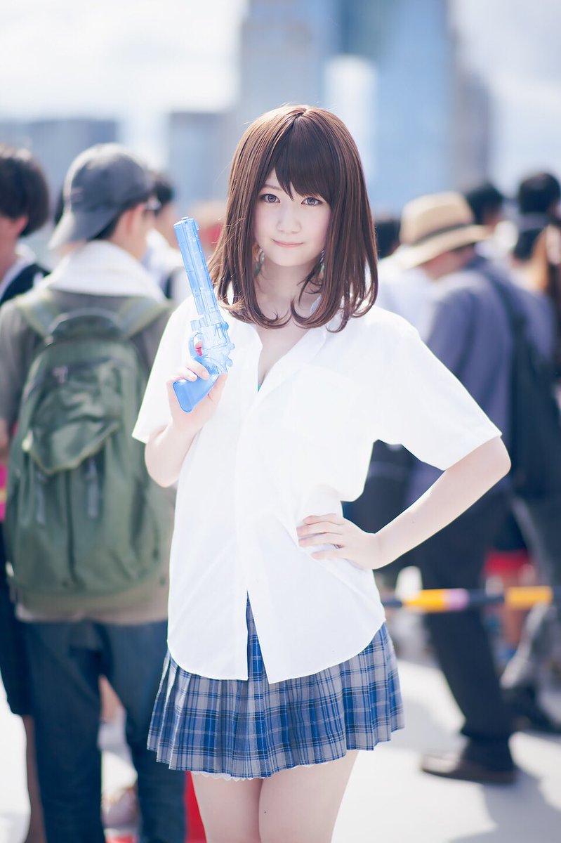 みゅーあ on Twitter: "C92 3日目 GF(仮)[水遊び13]椎名心実 夏満喫できました！撮影ありがとうございました #c92…