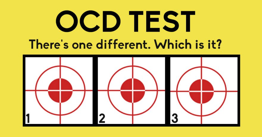 Ocd Test Pictures