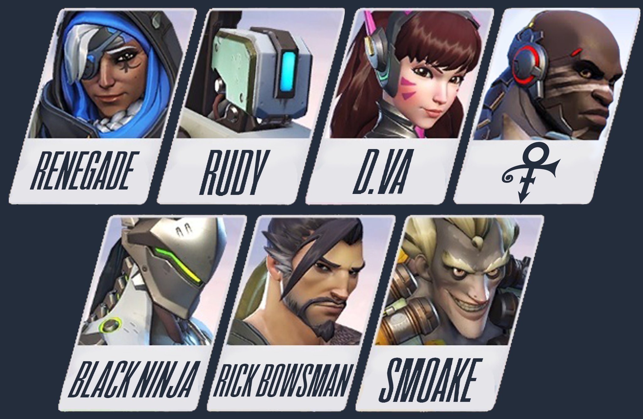 Overwatch Girls Names