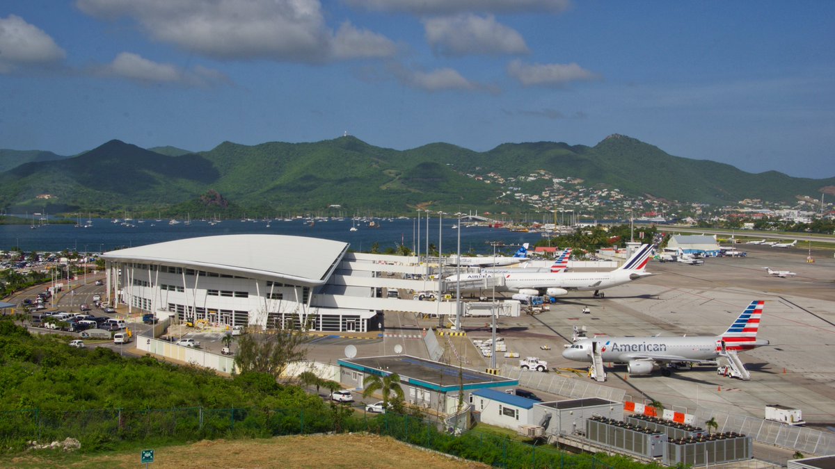 St Martin Airport Terminal