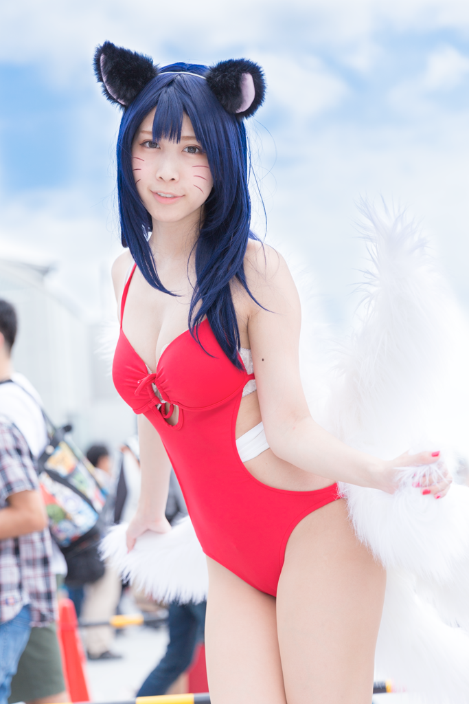 🌶ちりたま🍳 on Twitter: "170811 C92 League of Legends Ahri：華子狐ちゃん（@hanako_cos ）① #コミケ #C92コスプレ #コスプレ ...