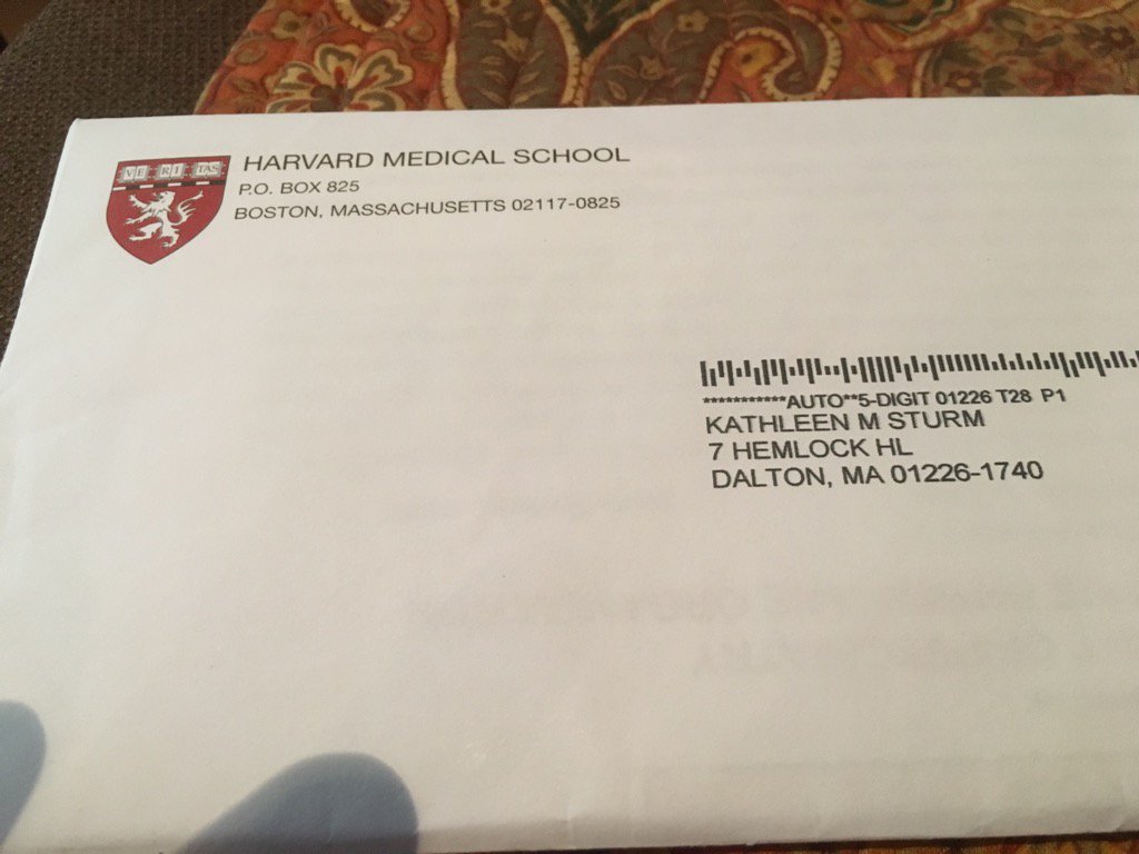 Harvard Acceptance Letter Envelope Harvard Acceptance Letter Envelope
