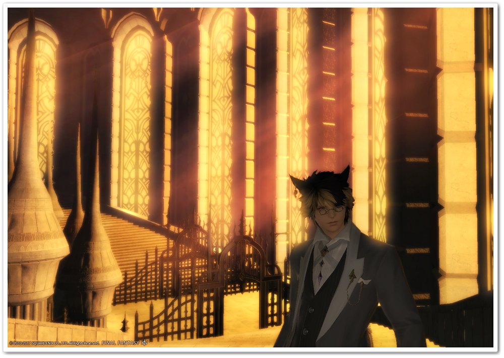 Gabu Neko 日記「エオ散歩8（イシュガルド教皇庁）」 | FINAL FANTASY XIV, The Lodestone
