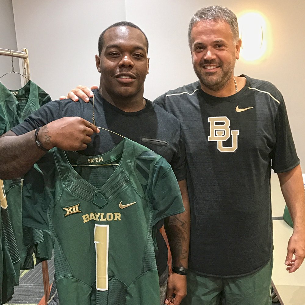 The first 3 Single digit numbers have been awarded at Baylor : r/CFB