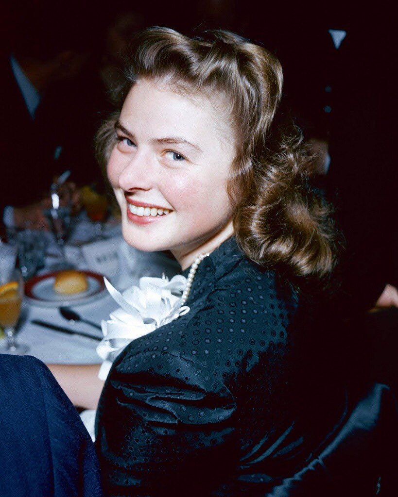 Ingrid Bergman Color