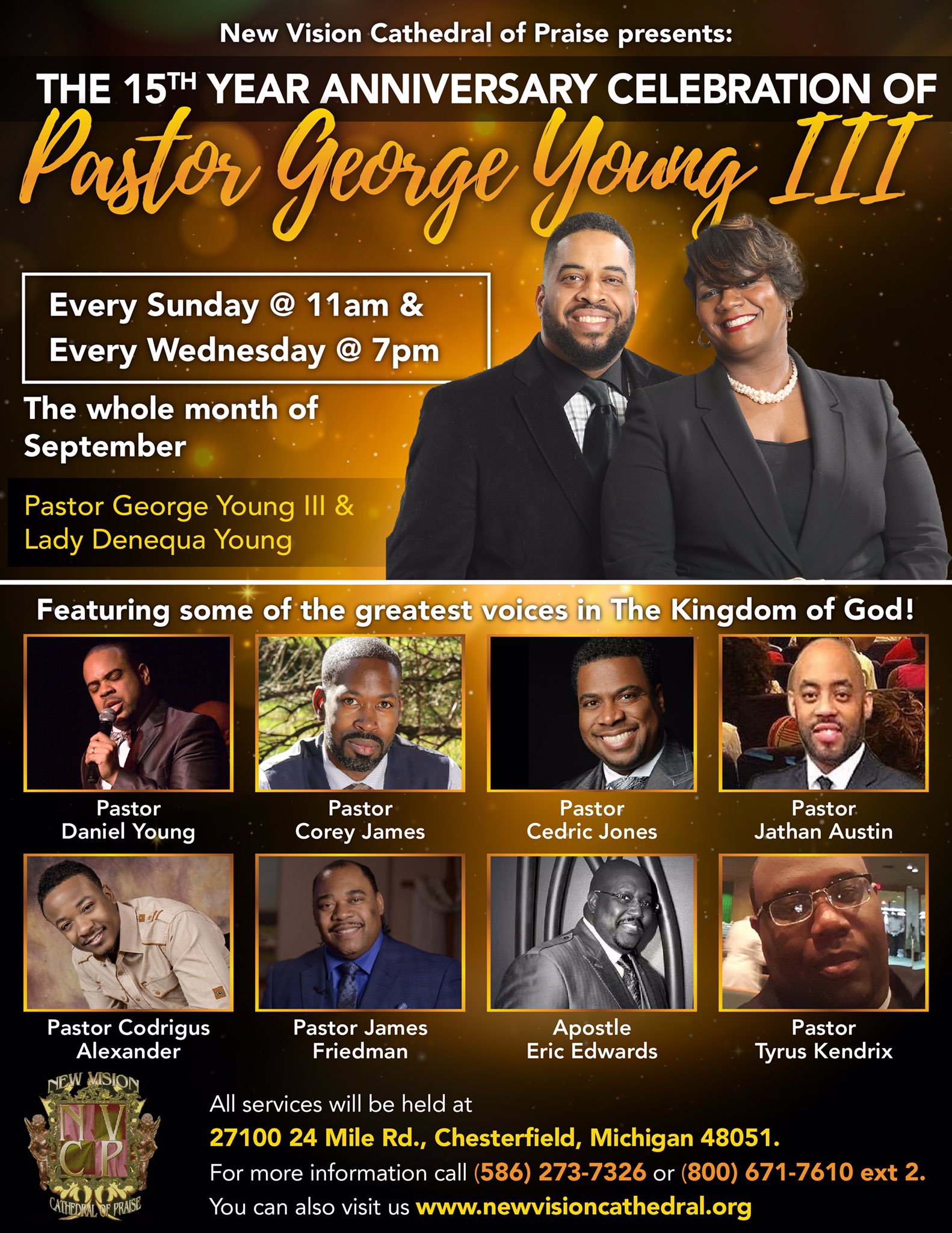 Church Anniversary Flyer