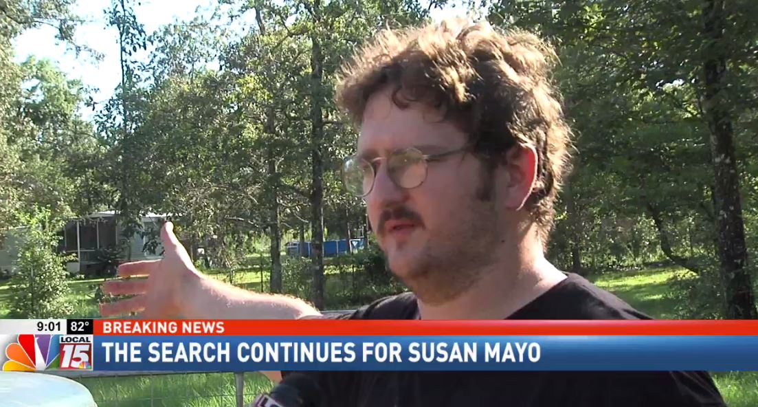 . spoke to Nathaniel Sebastian, son of Susan Mayo, last seen in July ...