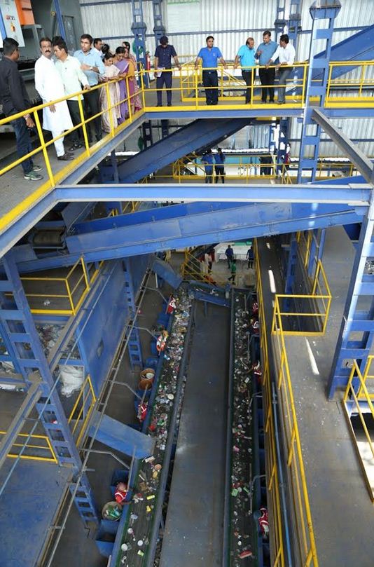 Ahmedabad gets new 4,000 square meter 70 mt capacity Material Recovery ...