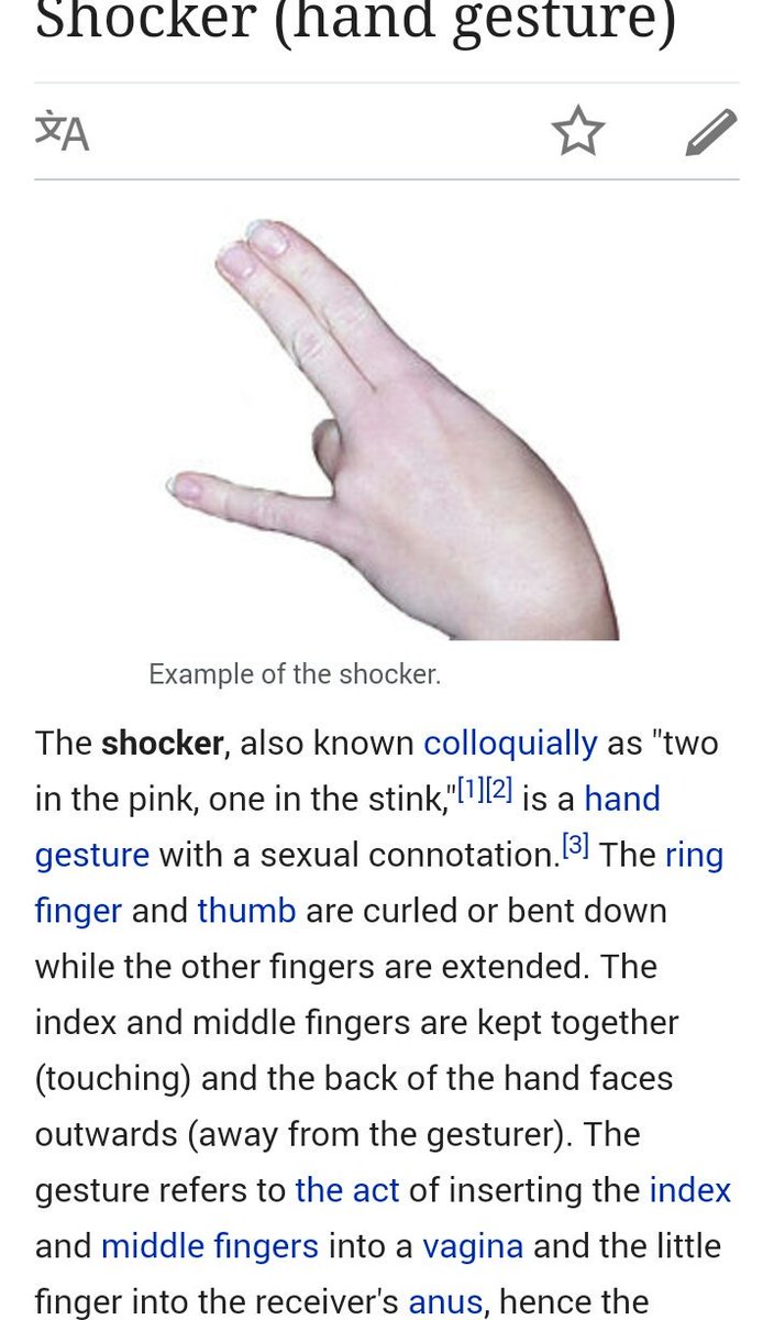 Hand Signs Meaning Ring Finger Down