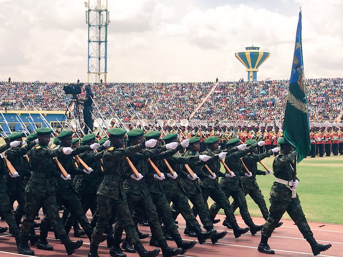 Rwanda Defense Force parade at Kurahira2017 | Presidency | Rwanda ...