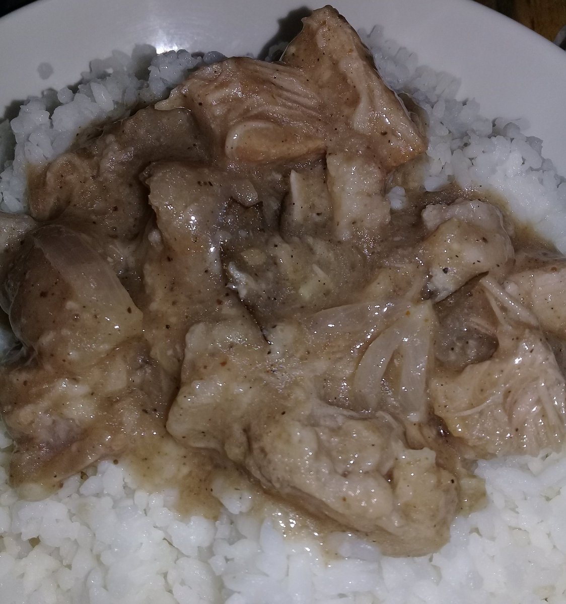 Lechon Paksiw With Rice