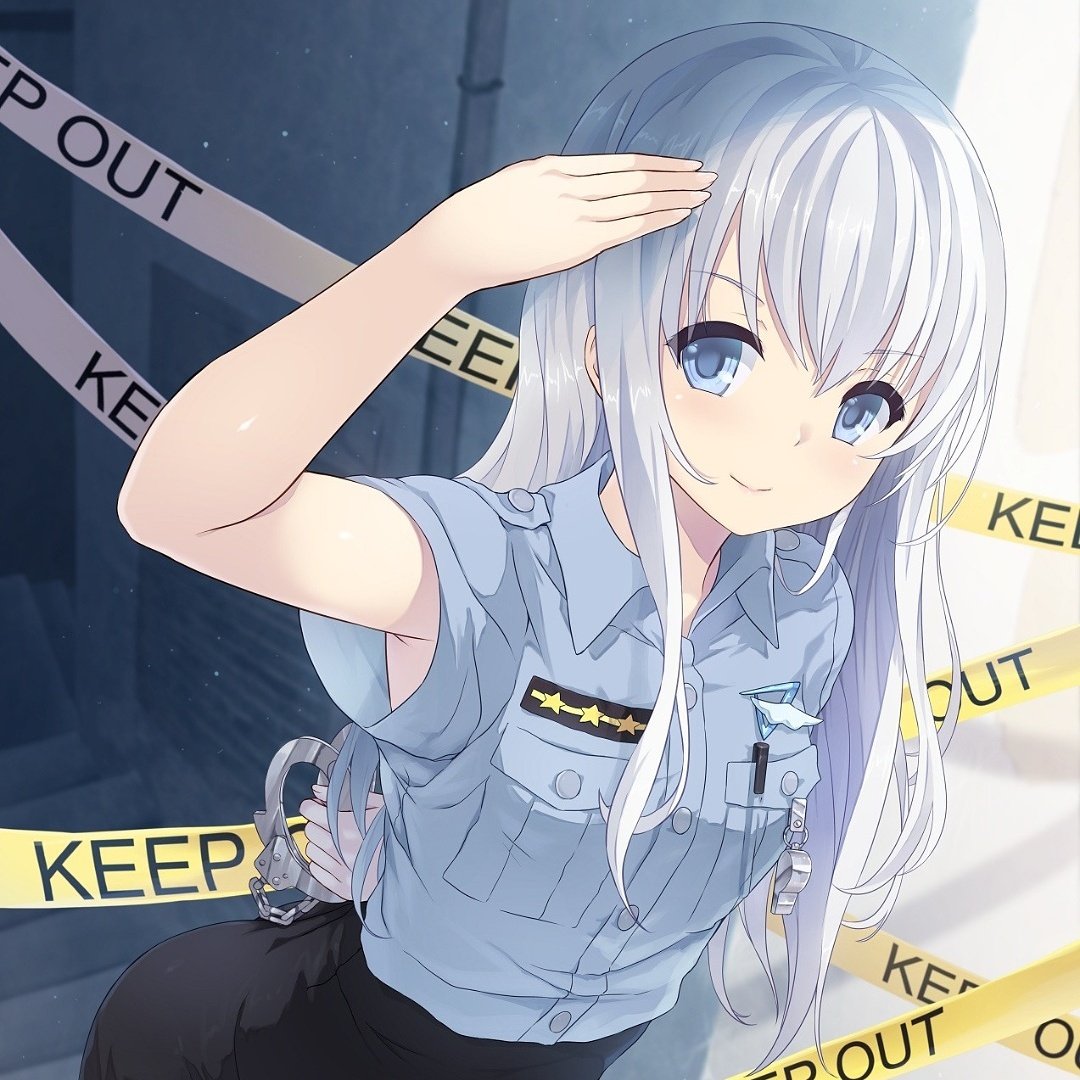 Anime Girl Cop