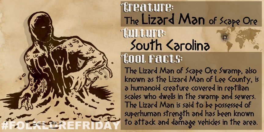 Lizard Man Of Scape Ore Swamp