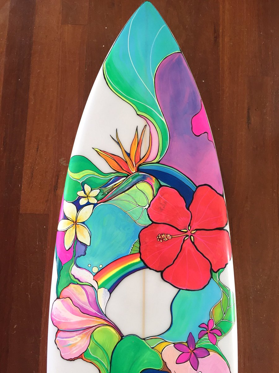 Flower Surfboard Designs