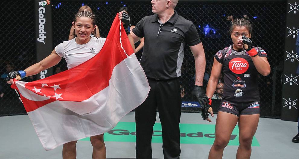 MMA: Singapore's May Ooi stuns Malaysia's Ann Osman with comeback ...