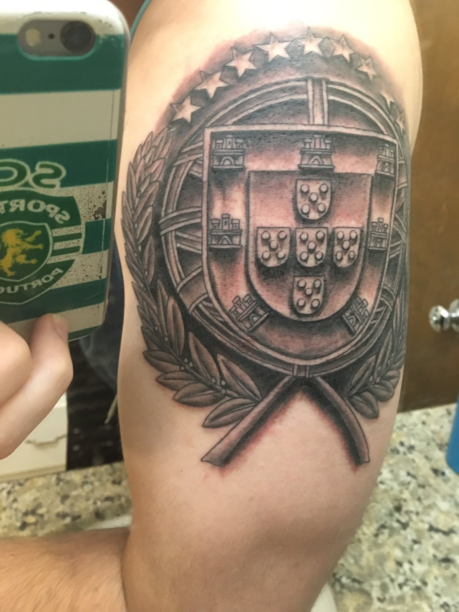Portuguese Symbol Tattoo