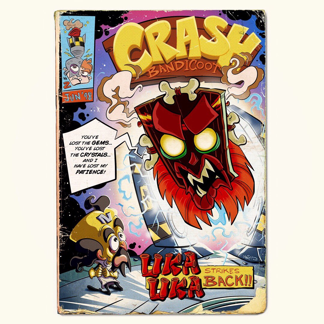Crash Bandicoot Comic Book