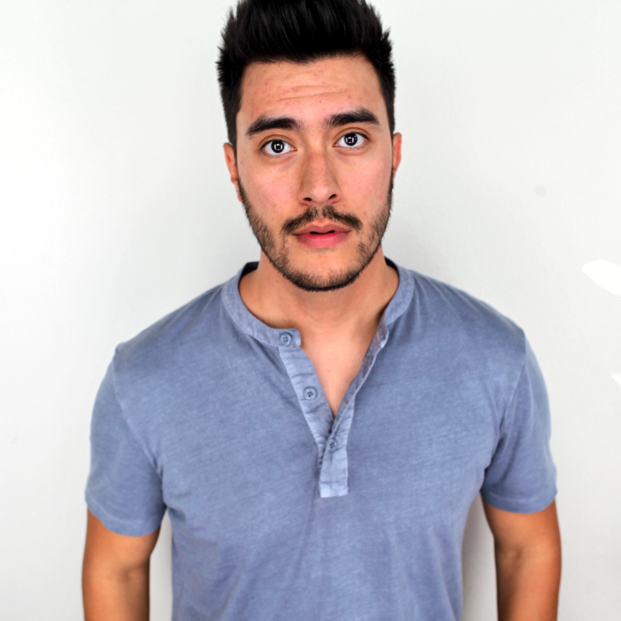 Half White Half Mexican Man