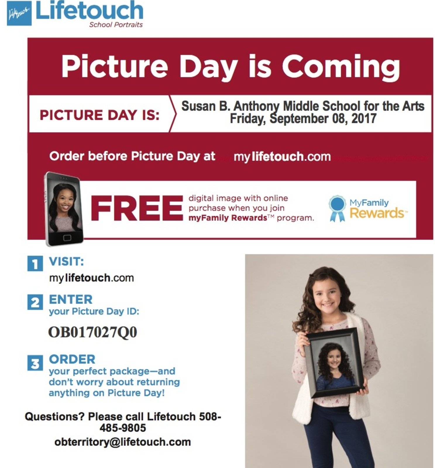 Lifetouch Picture Day Flyer