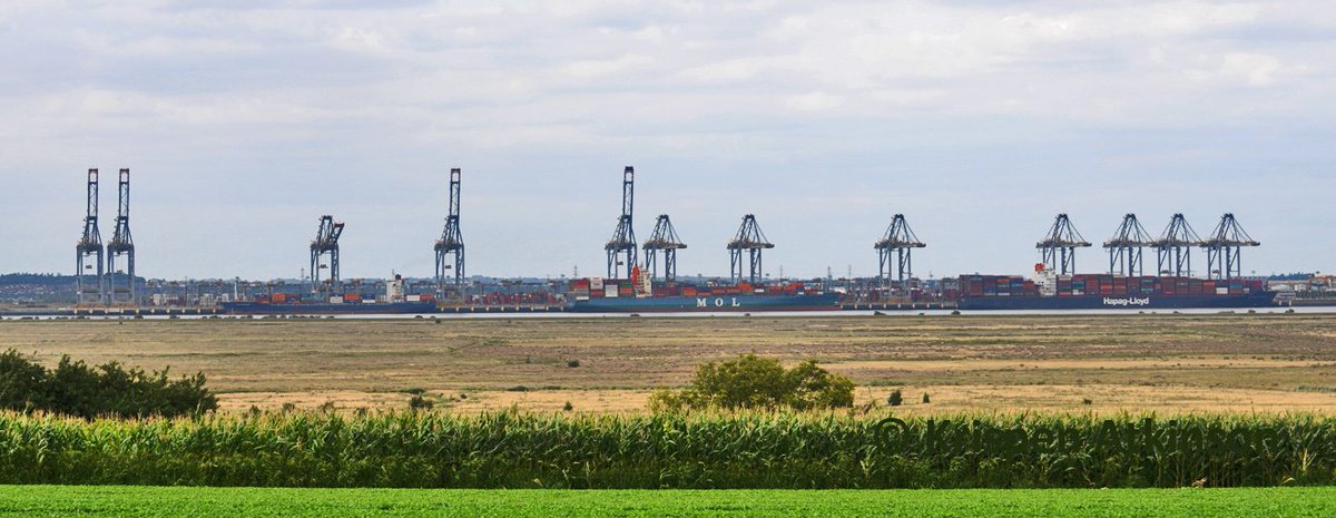 Port Of Tilbury By Krispen Atkinson‏