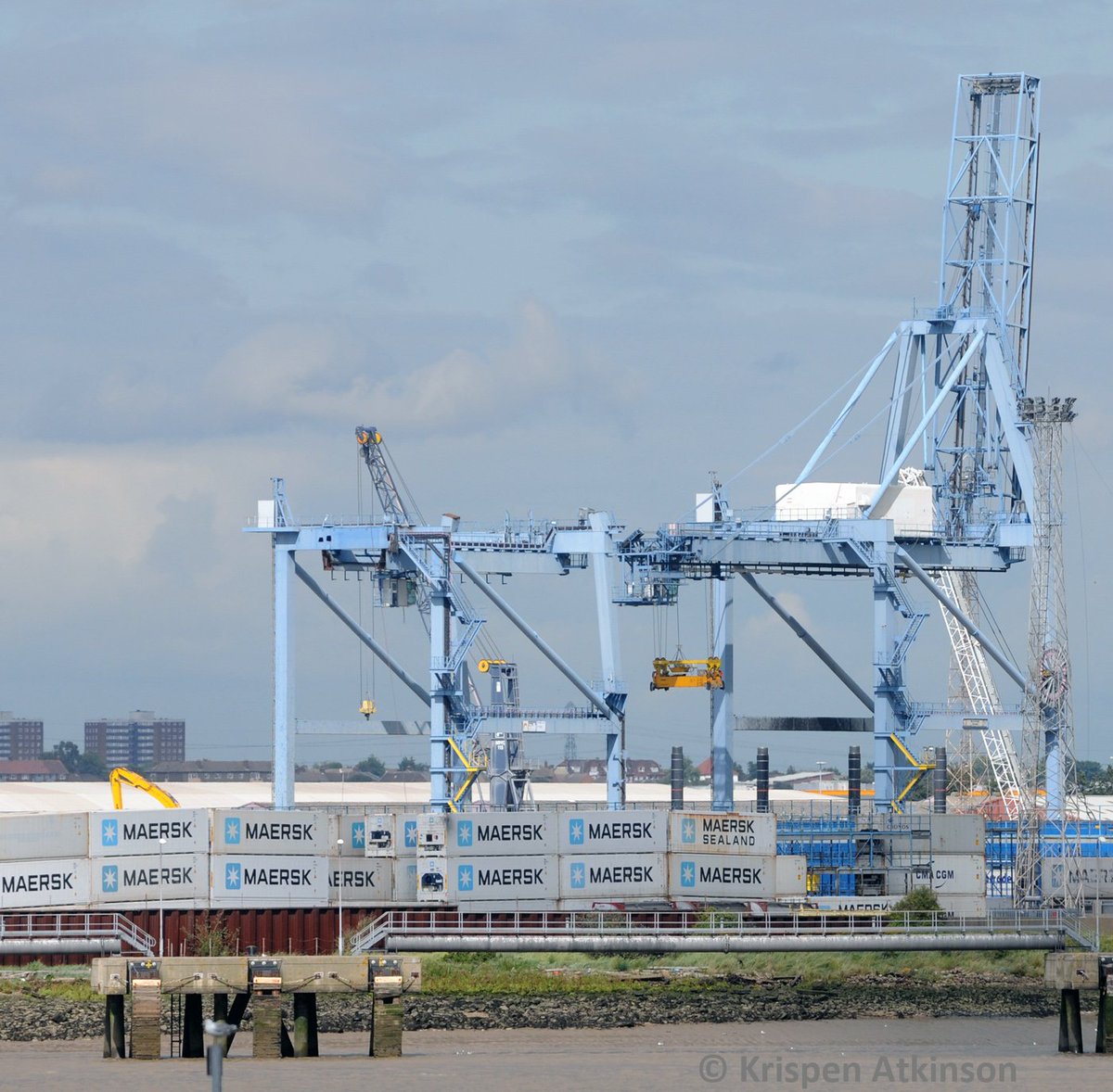 Port Of Tilbury By Krispen Atkinson‏