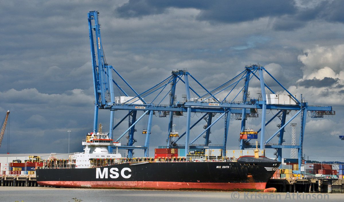 Port Of Tilbury By Krispen Atkinson‏