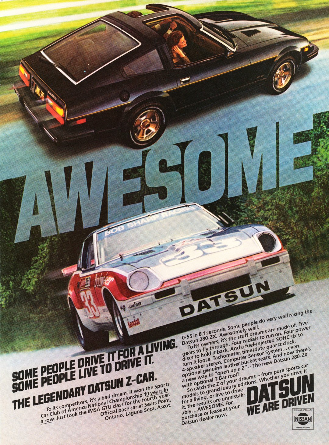 Nissan Datsun Advertising