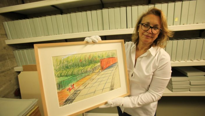 Me interesa ver a Barragán en perspectiva, ponerlo junto a personajes ...