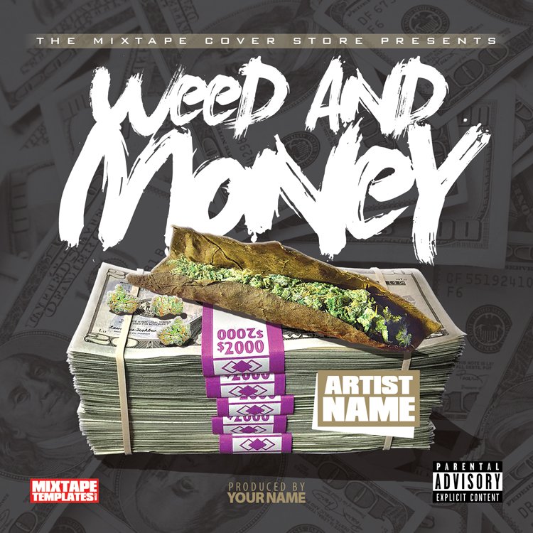 Money And Weed Facebook Covers