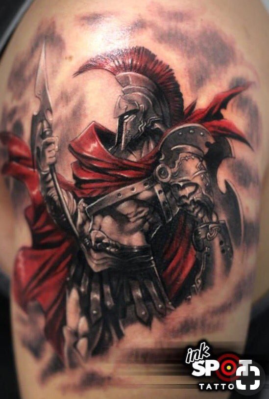 Spartan Warrior Tattoo Designs