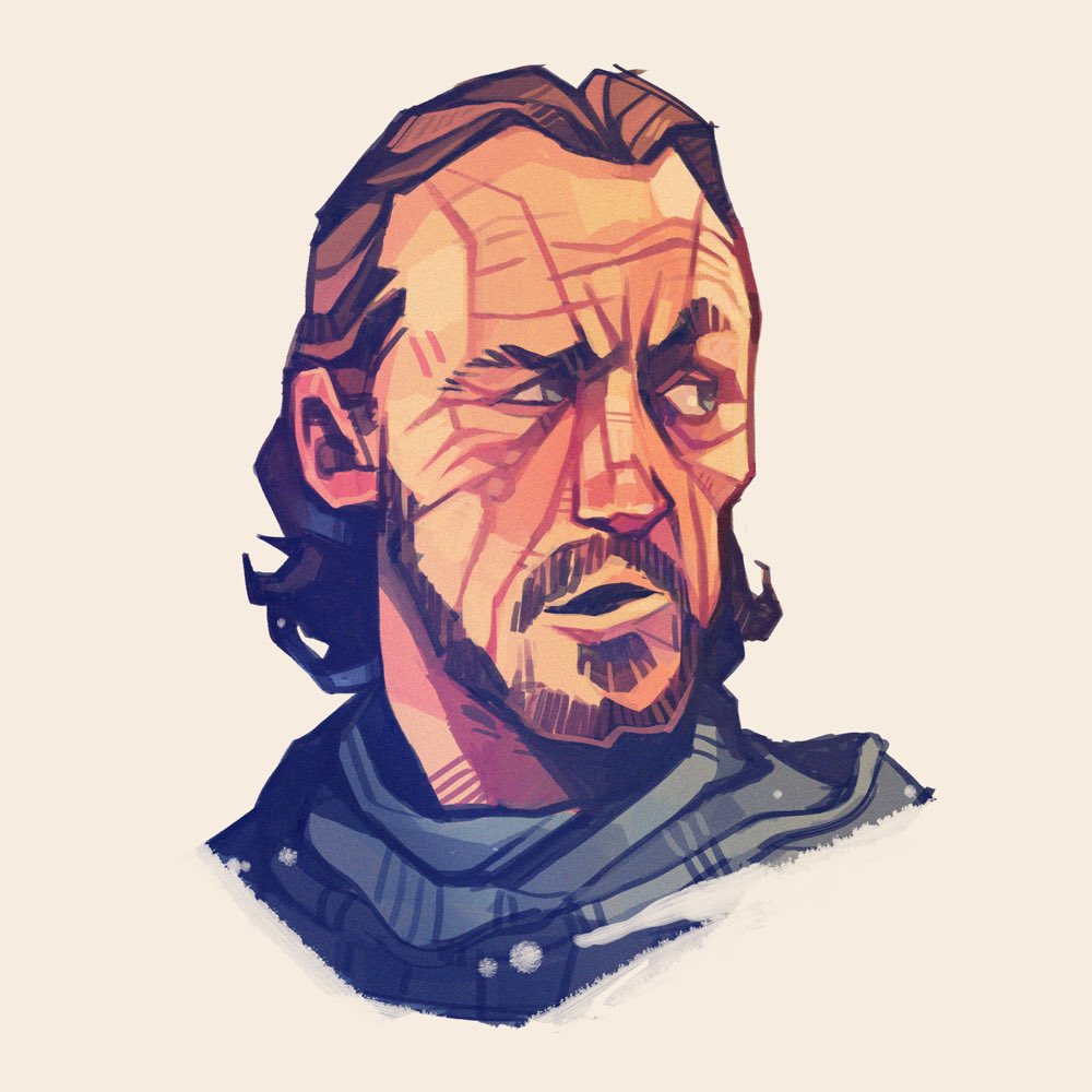 「Finished this on the weekend. Ser Bronn 」|Catherine Ungerのイラスト