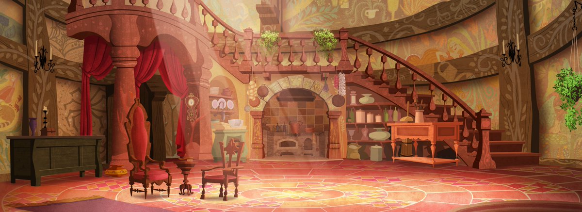 Tangled Tower Interior