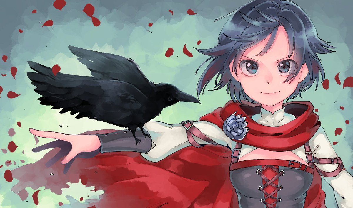 The crow tamer [by モロモイマル (@moromoimaru3412) on Twitter] : r/RWBY
