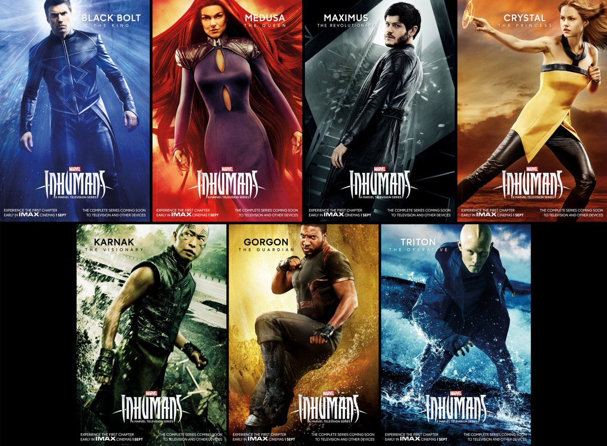 Marvel Inhumans Characters