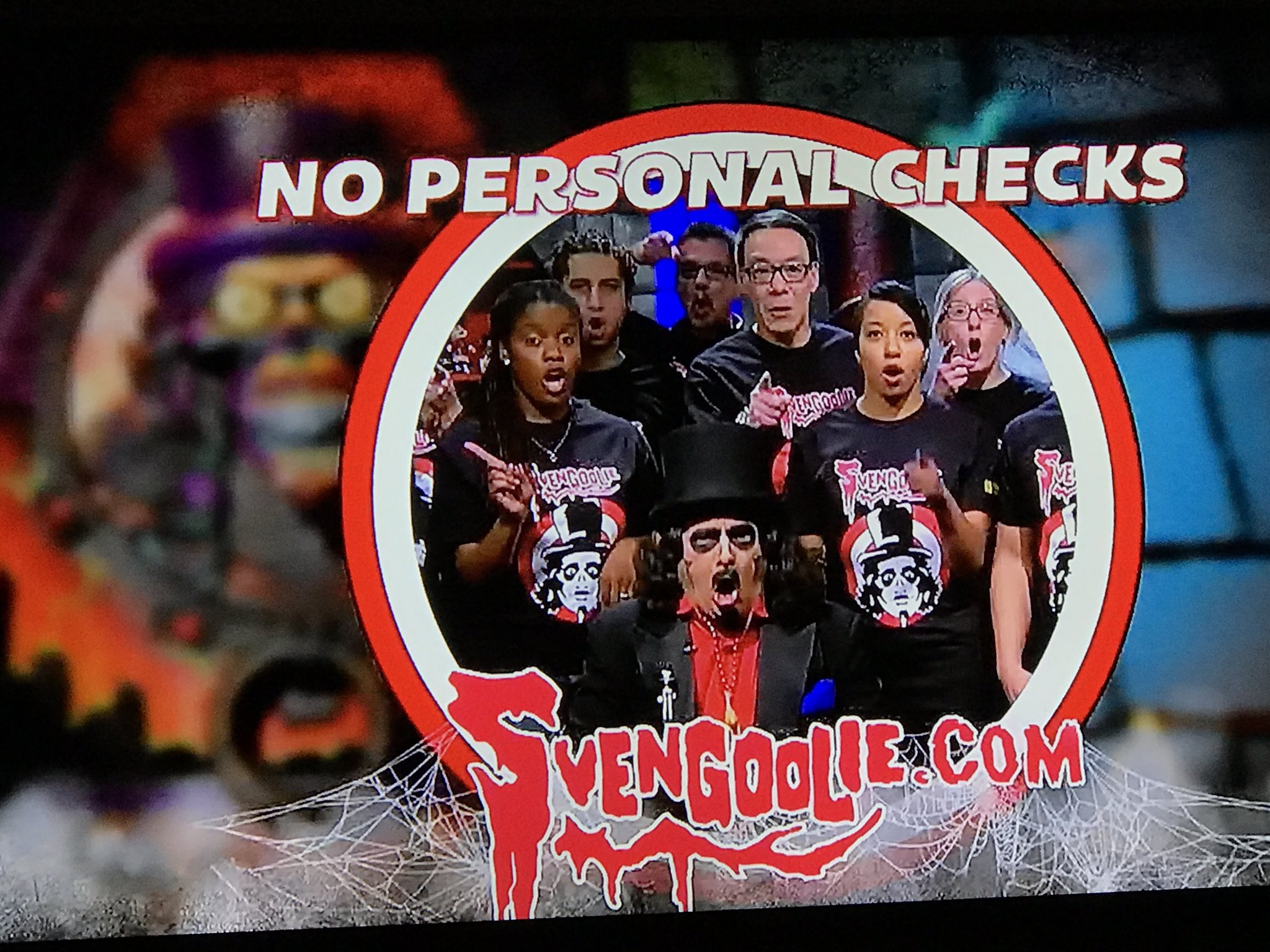 No Personal Checks Sign