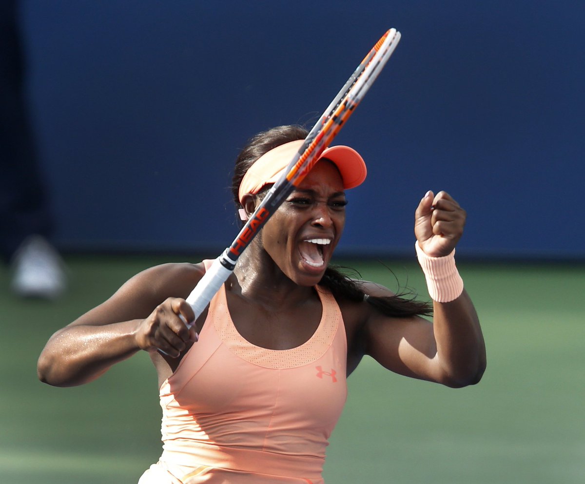 Sloane Stephens: reached US Open quarterfinals for the 1st time ...