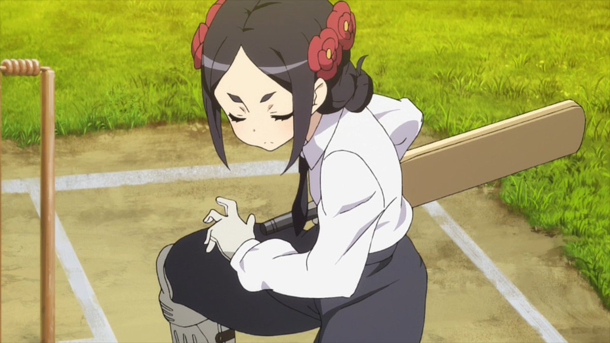 Cartoon Girl Crickets