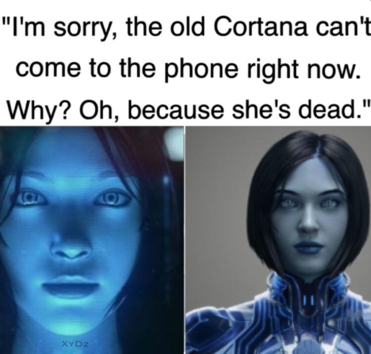 Cortana Halo Memes