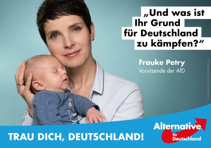 Why do AfD posters look like ads for some weird fertility drug? | Ryan ...