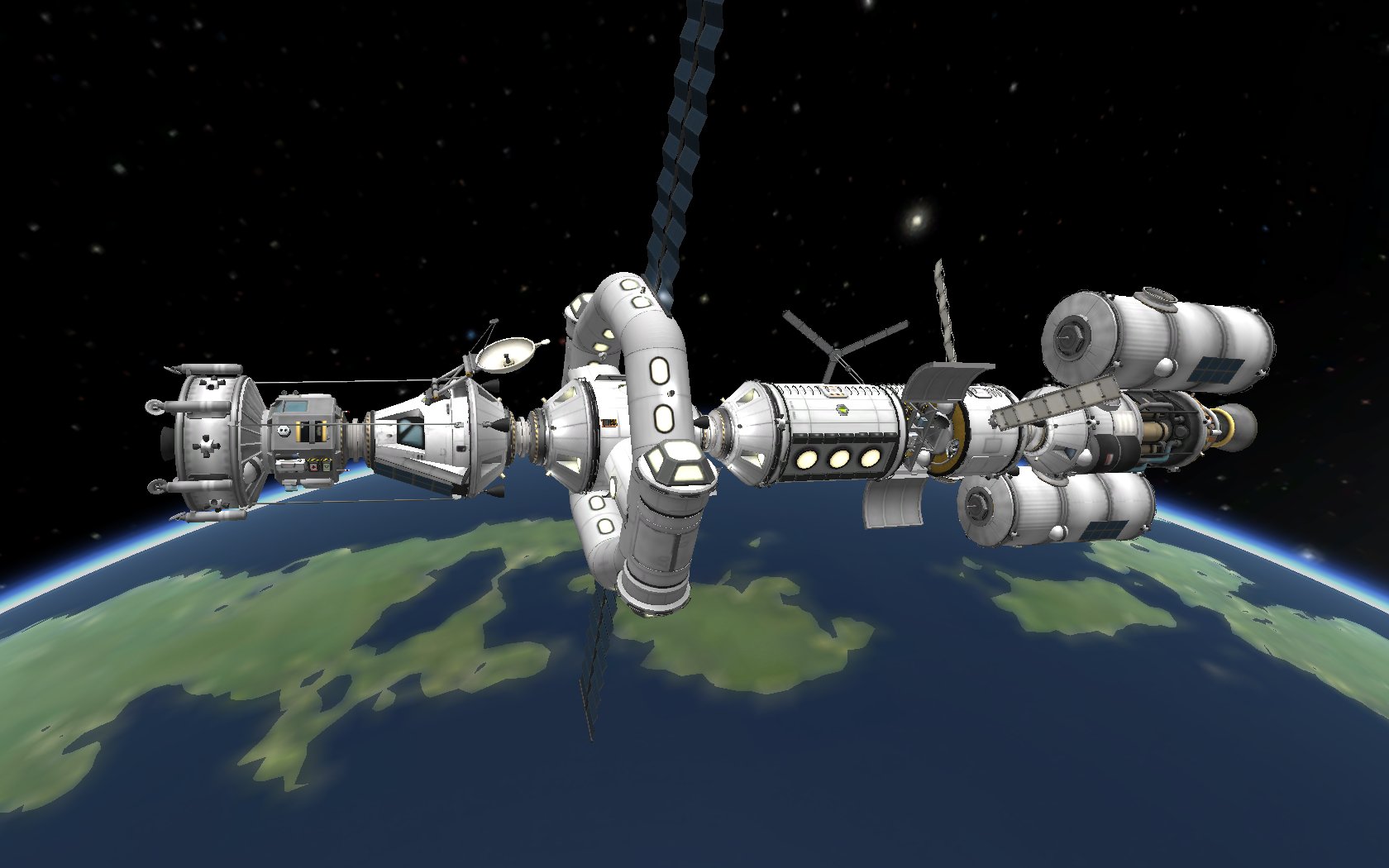 Kerbal Space Program Interplanetary Ship