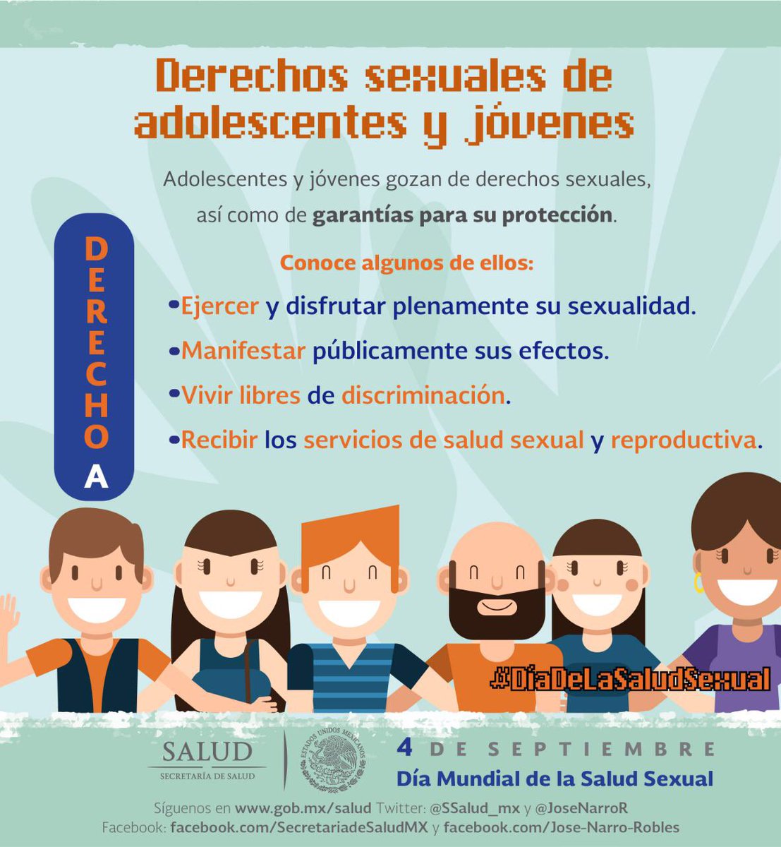 Esta Es La Cartilla De Derechos Sexuales De Jóvenes Y Adolescentes👦👧