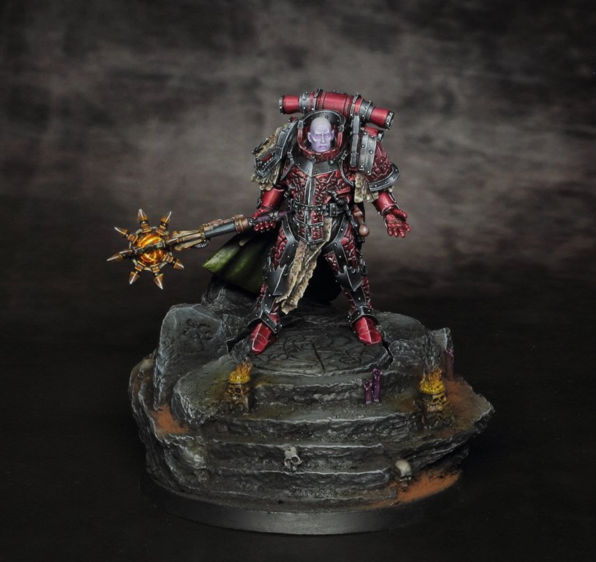 Painted Lorgar Model