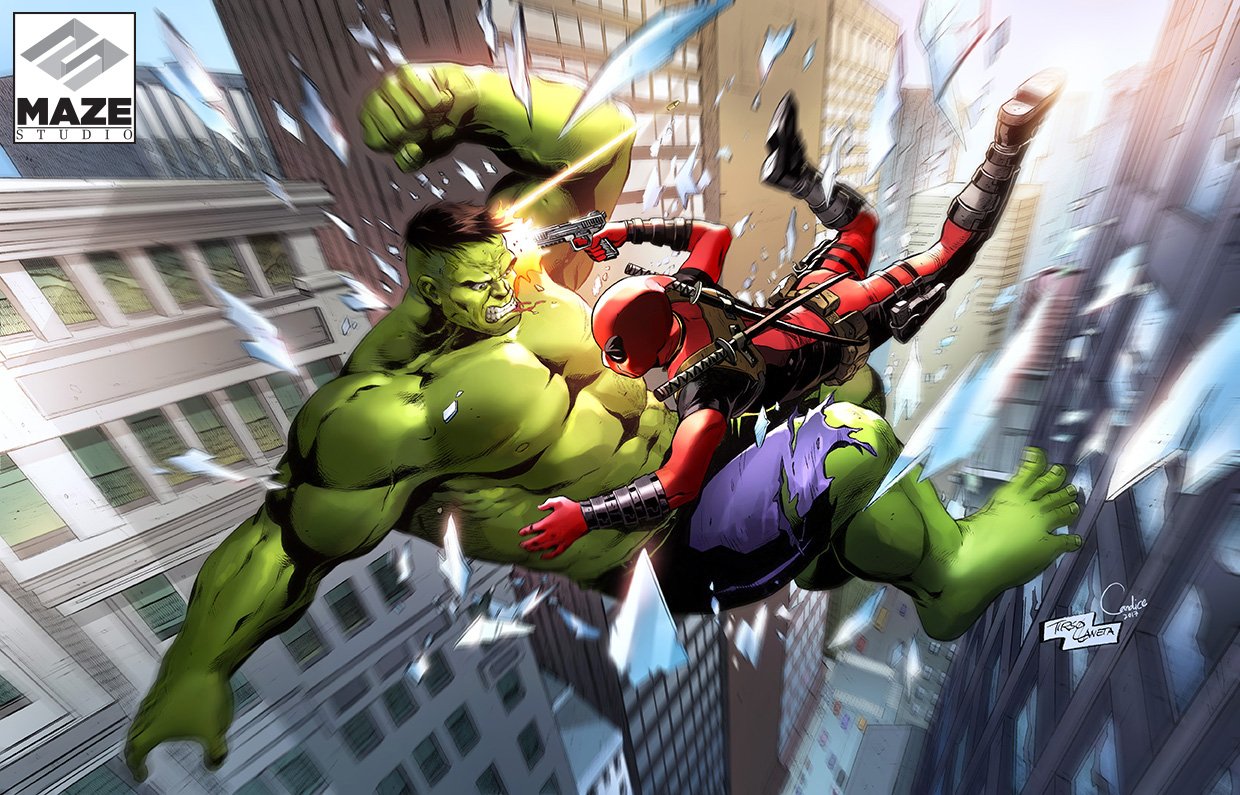 Hulk Vs Deadpool