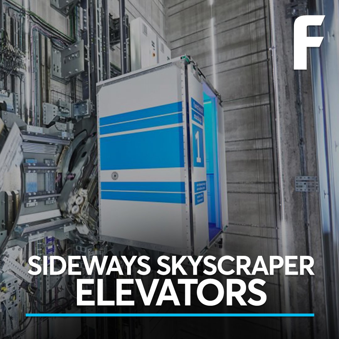 Futurism on Twitter: "These elevators move up, down, and sideways! https://t.co/9XlDUmjdd9 ...